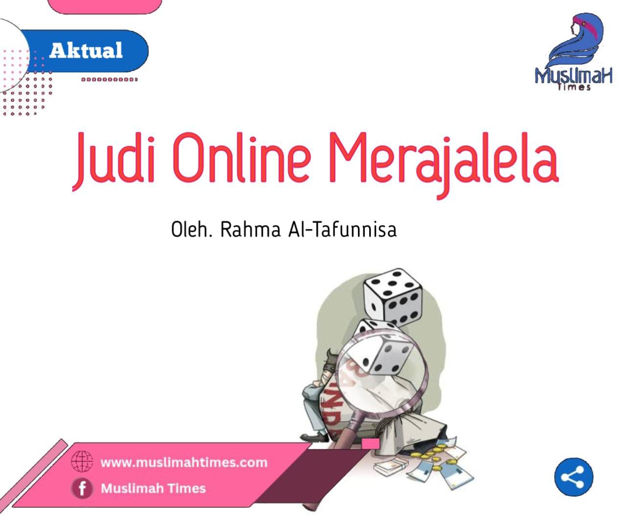 Judi Online Merajalela - Muslimah Times